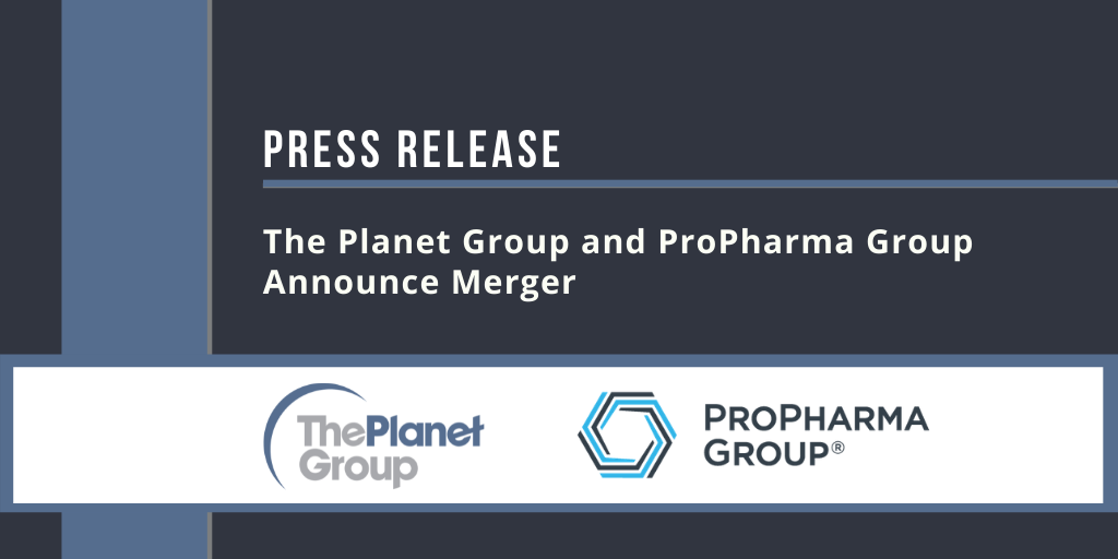 ProPharma Group and The Planet Group Announce Agreement to Merge ...