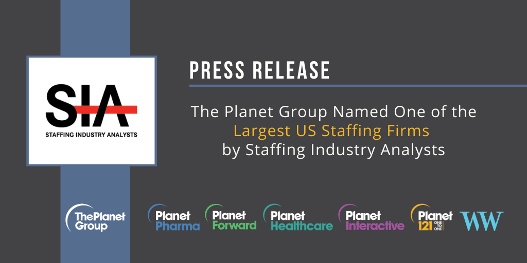 The Planet Group Named One of the Largest US Staffing Firms by Staffing ...